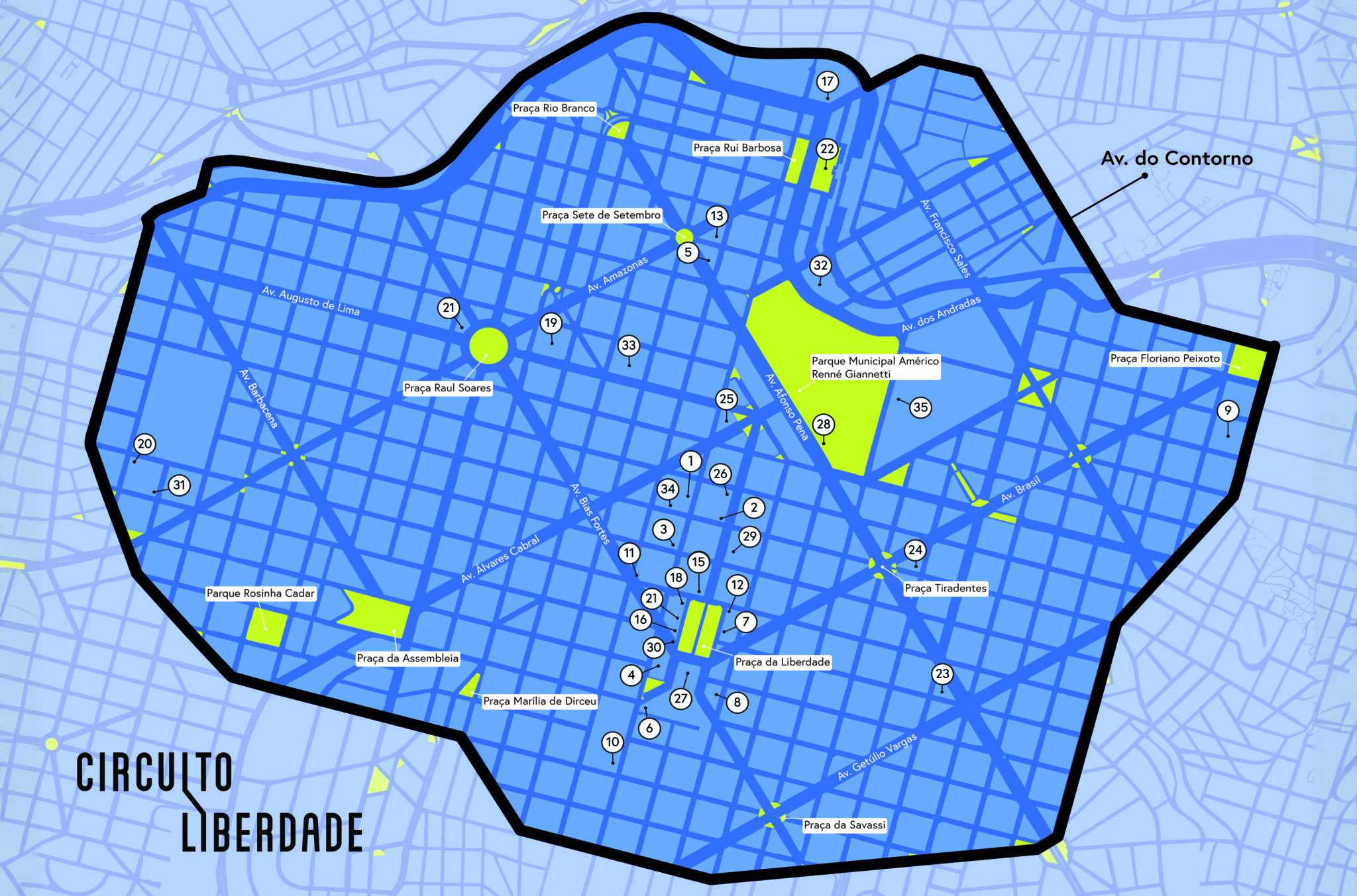 Circuito Liberdade: o maior complexo cultural, turístico, educativo e ...