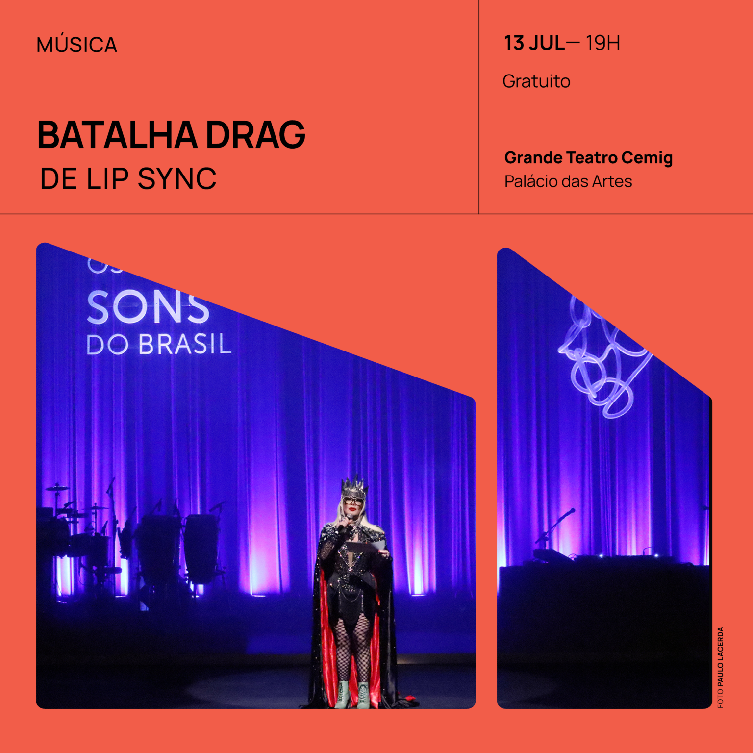 Batalha Drag de Lip Sync – Fundação Clóvis Salgado
