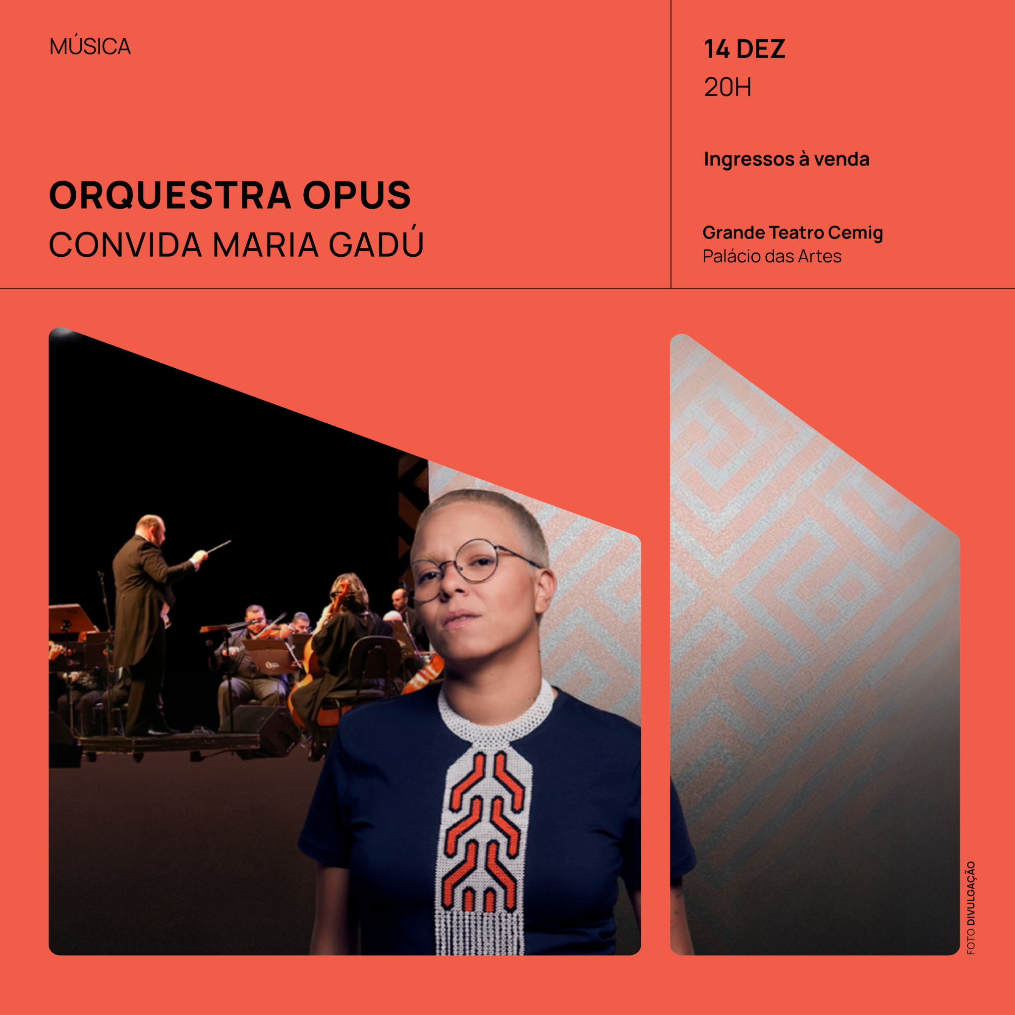 Orquestra OPUS convida Maria Gadú – Fundação Clóvis Salgado